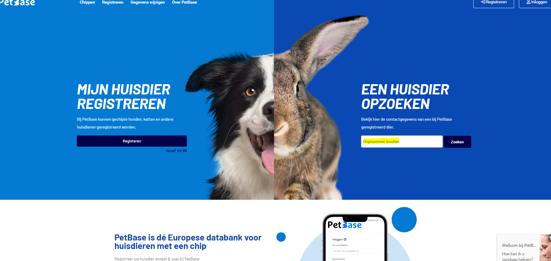 Registratienummer of Formuliernummer kwijt?